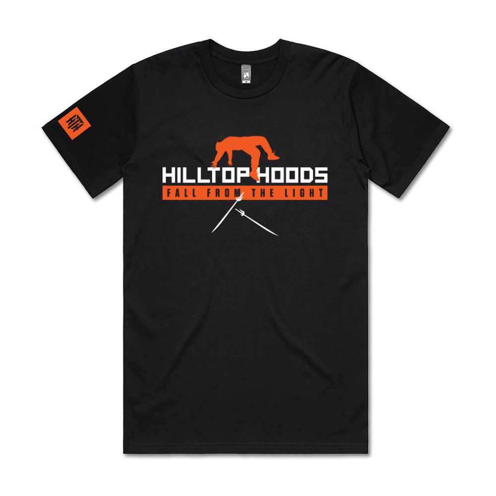 Fall From The Light Silhouette T-Shirt | Hilltop Hoods Official Store ...