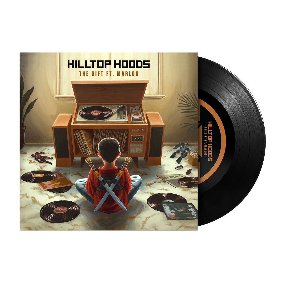 The Gift ft Marlon (Exclusive 7") | Hilltop Hoods Official Store ...